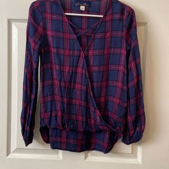 Blue Rain | Tops | Bluerainplaidtop | Poshmark